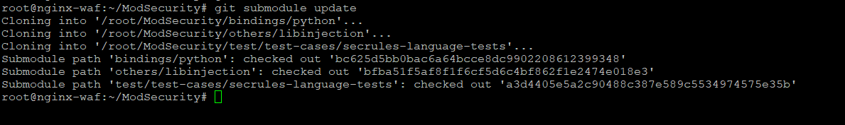 Install Web Application Firewall (WAF) with NGINX Debian 10